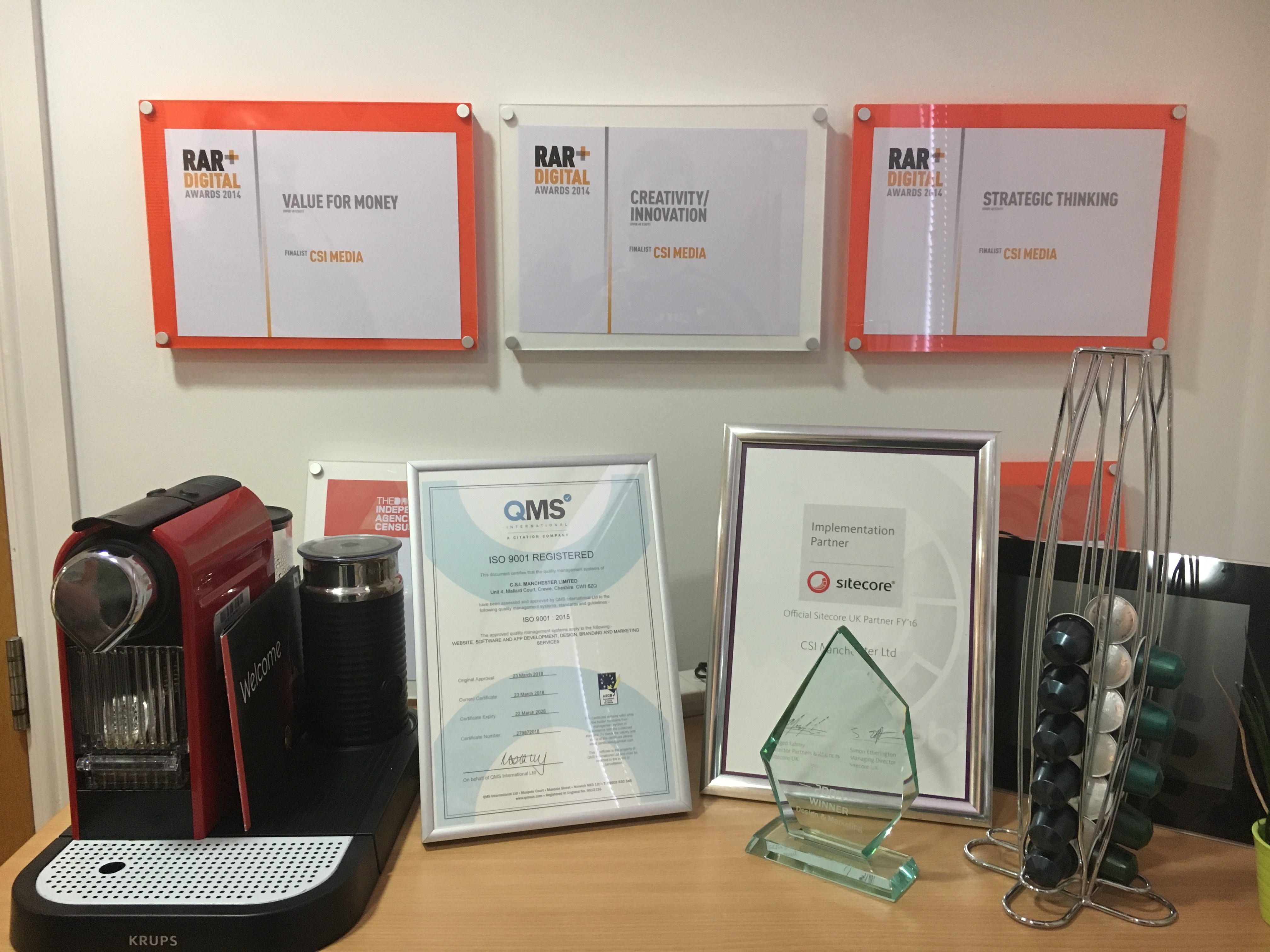 CSI Media Announce ISO 9001 Certification | CSI Media