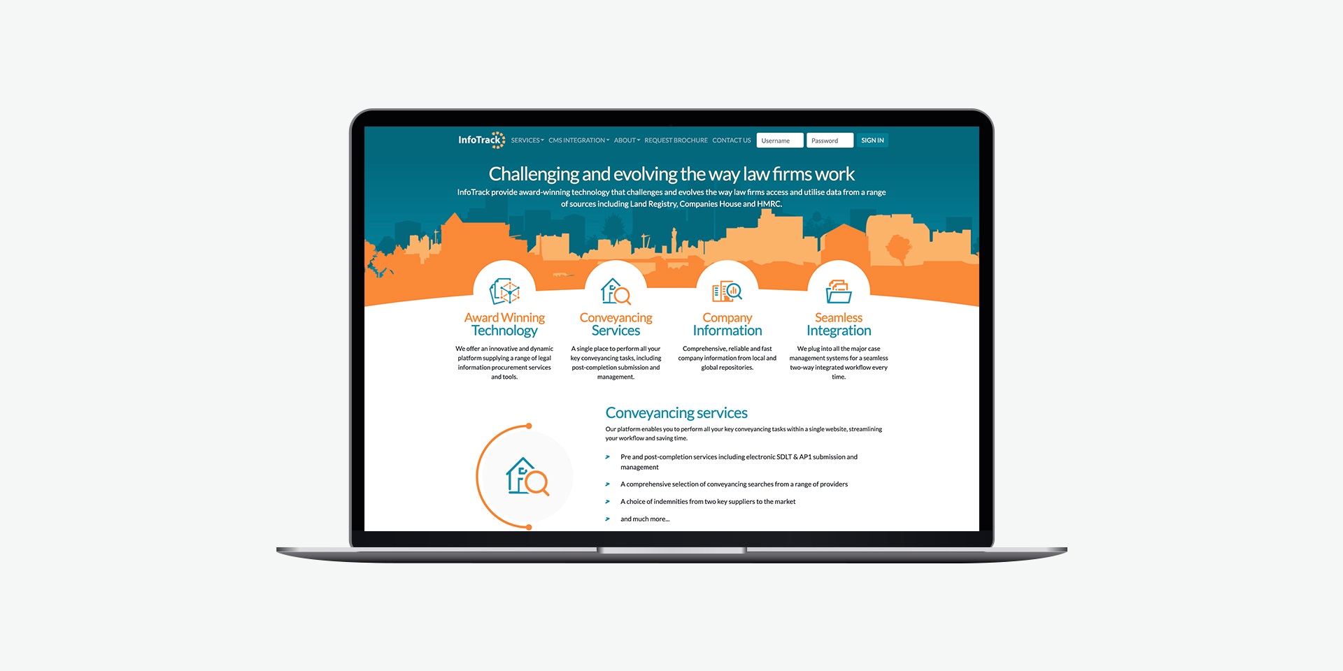 InfoTrack - Umbraco Website | CSI Media