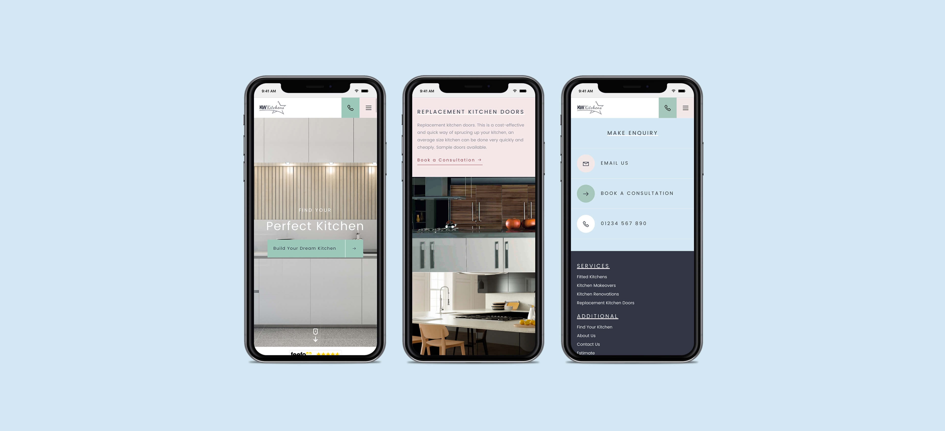 KW Kitchens - New Website Design | CSI Media